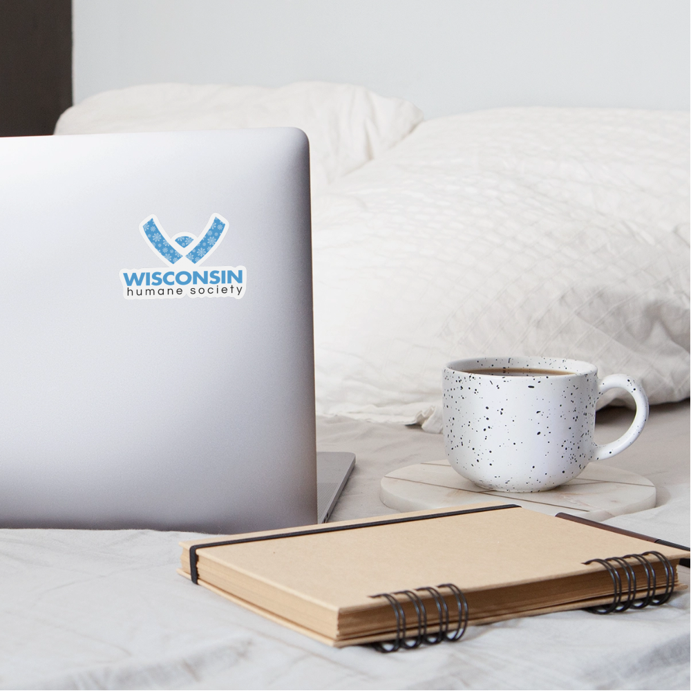 WHS Snow Logo Sticker – Wisconsin Humane Society