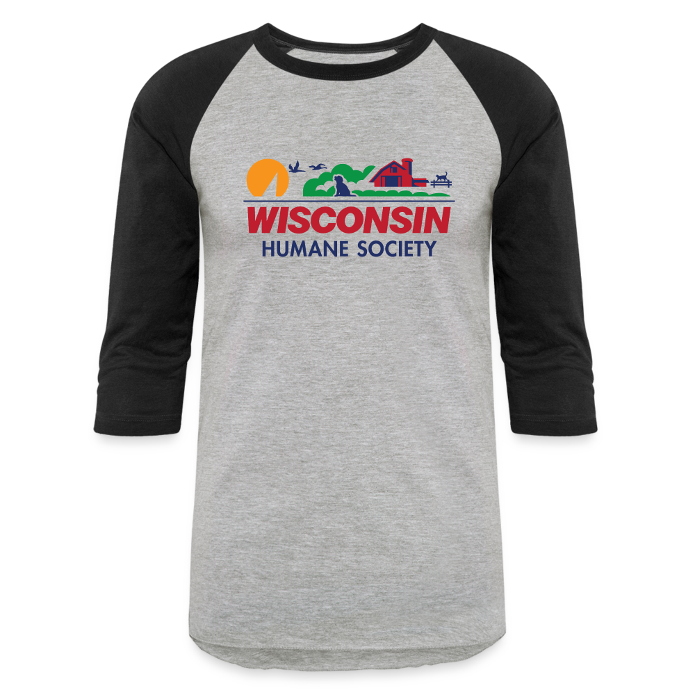 WHS License Plate Baseball T-Shirt – Wisconsin Humane Society