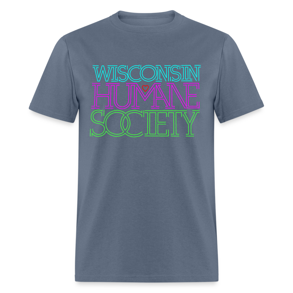 WHS 1987 Neon Logo Classic T-Shirt – Wisconsin Humane Society
