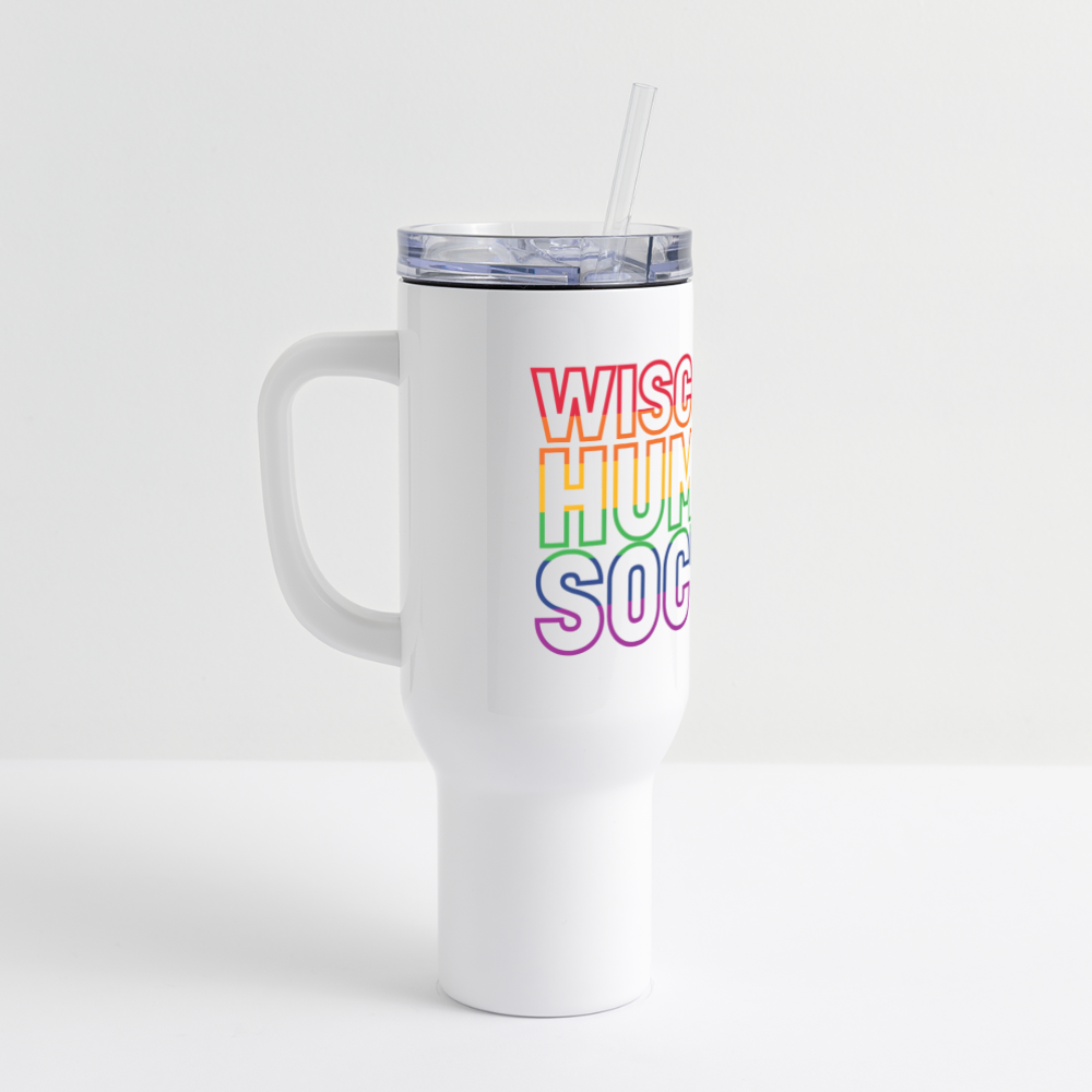 WHS Pride Rainbow 40 oz Travel Tumbler – Wisconsin Humane Society